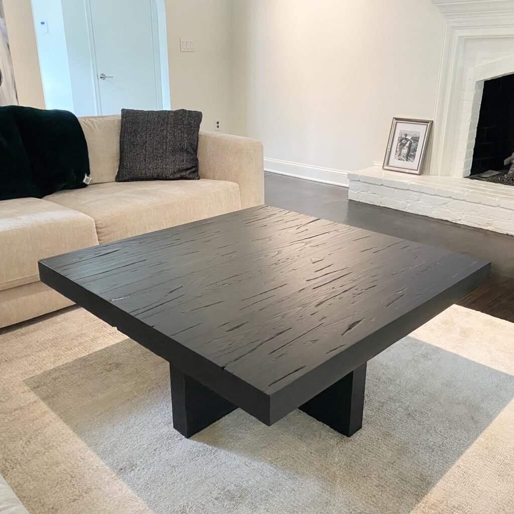 Heavy ash coffee table - J Hunter Woodworks